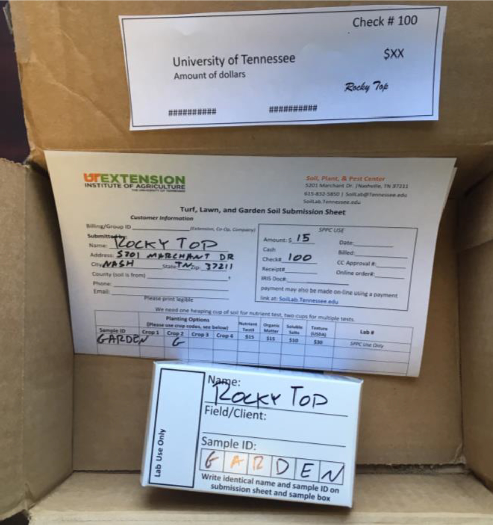 Shipping Soil Sample Helpful Hints | Soil, Plant and Pest Center